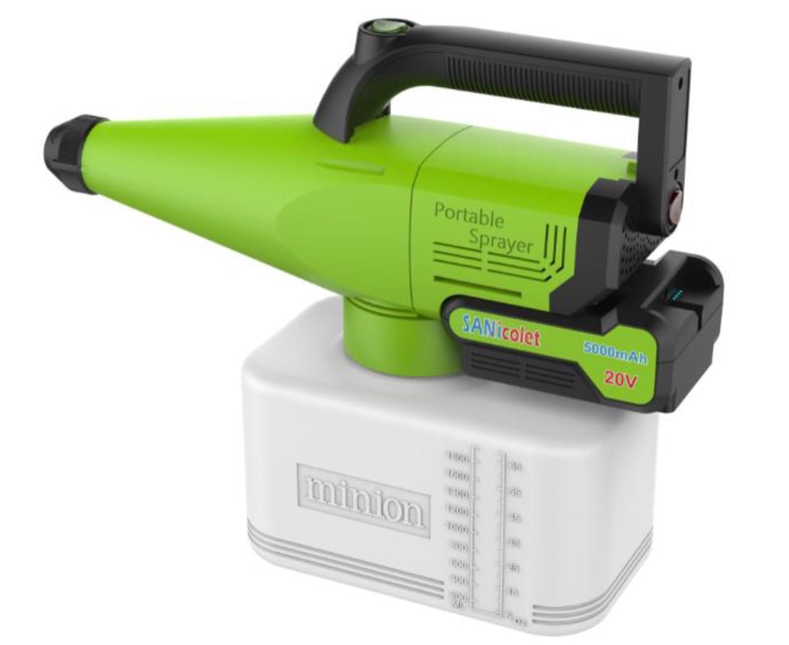 Minion 2.0 Handheld Fogger with one battery and cubic canister · PPE ...