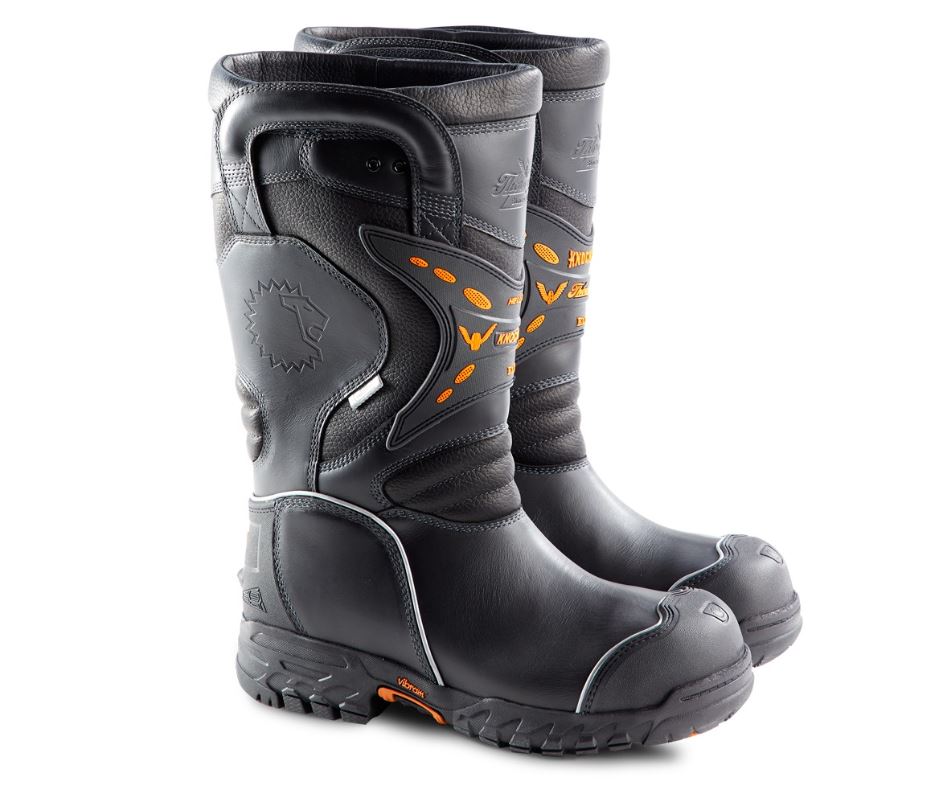 LION® KnockDown Elite - Leather Structural Boots for MEN (Pull-On ...